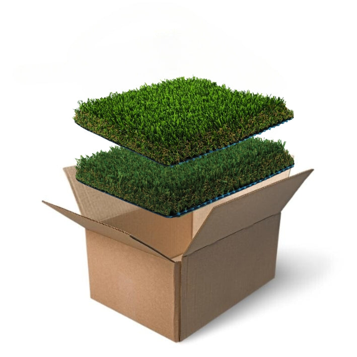 Sample Box- Hollow-Blade Blue Backing Collection – Turf Center