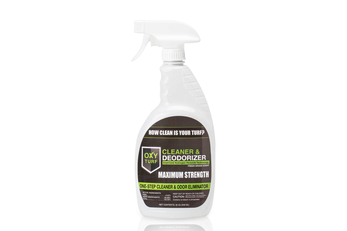 32 Oz OxyTurf Trigger Sprayer OxyTurf Turf Cleaner-Deodorizer and Pet ...